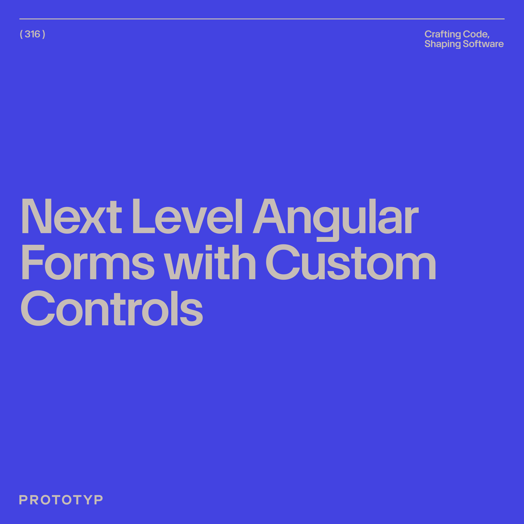Blog | Building Custom Form Controls in Angular